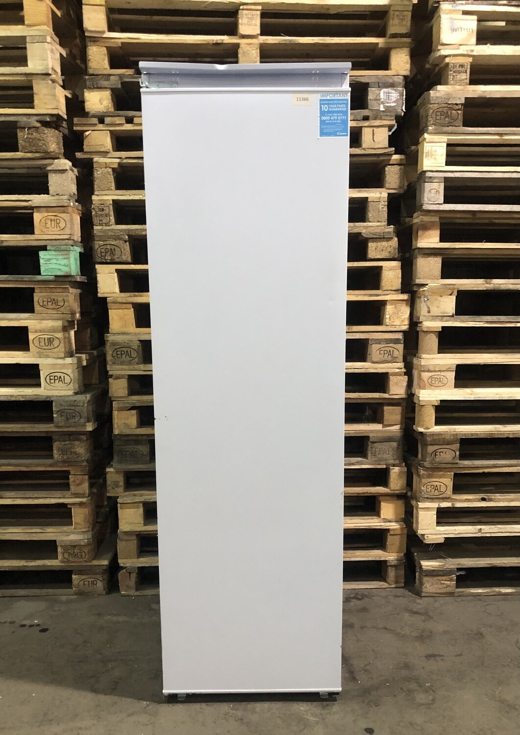 CANDY CFLO 3550 EK/N Integrated Tall Fridge - Sliding Hinge