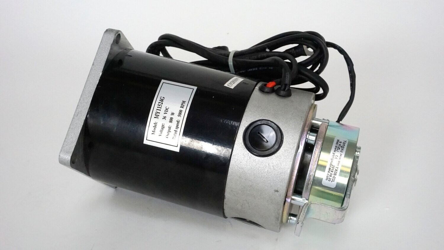 24 Volt Motor with brake and Microswitch