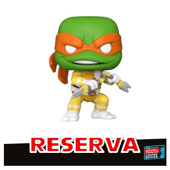 Funko Pop! Mikey (NYCC 2022) - Teenage Mutant Ninja Turtles x Power Rangers
