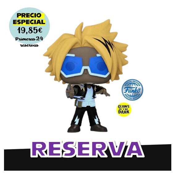 Reserva Funko Pop Denki Kaminari Gitd Special Edition My Hero Academia