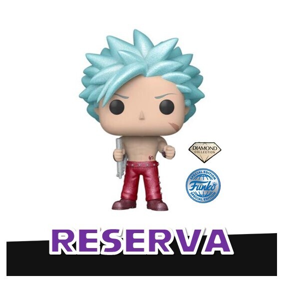 (RESERVA) Funko Pop! Ban (Diamond) (Special Edition) - The Seven Deadly ...
