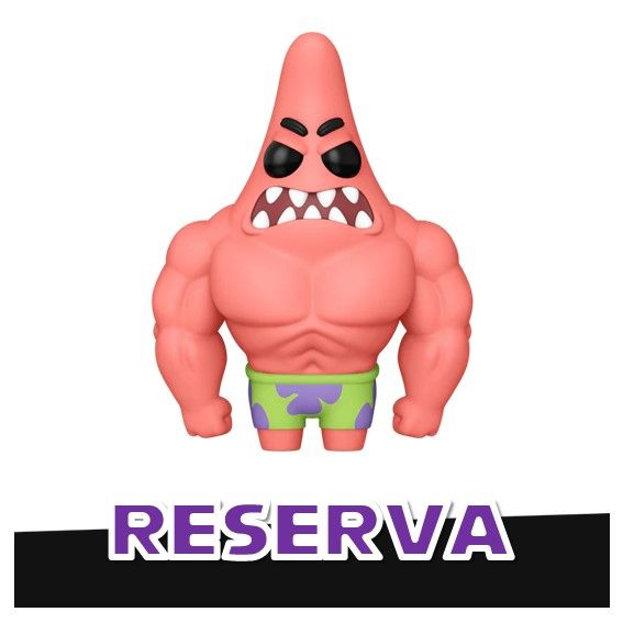 (RESERVA) Funko Pop! Fry Cook Games Patrick 1668 - Bob Esponja Nickelodeon