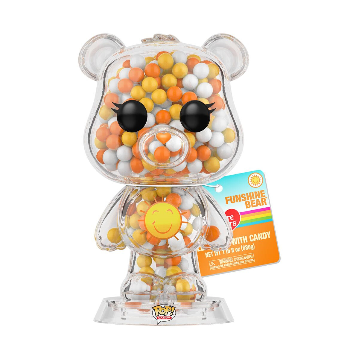 Funko Care Bears Funshine Bear Pop! Candy Figure Display