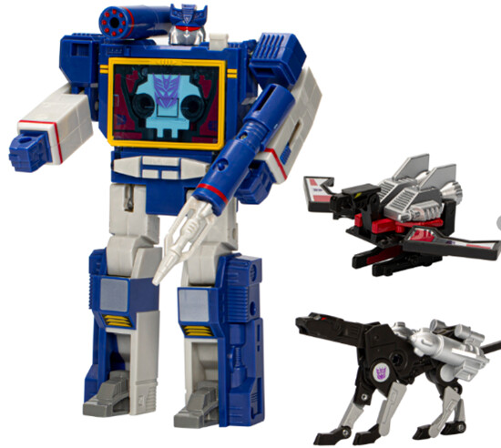 Hasbro Transformers Retro 40th Anniversary Soundwave, Laserbeak and Ravage