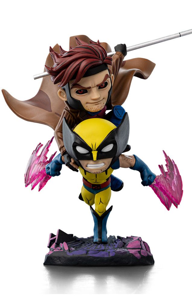 PRE-ORDER Iron Studios Gambit and Wolverine Mini Co.