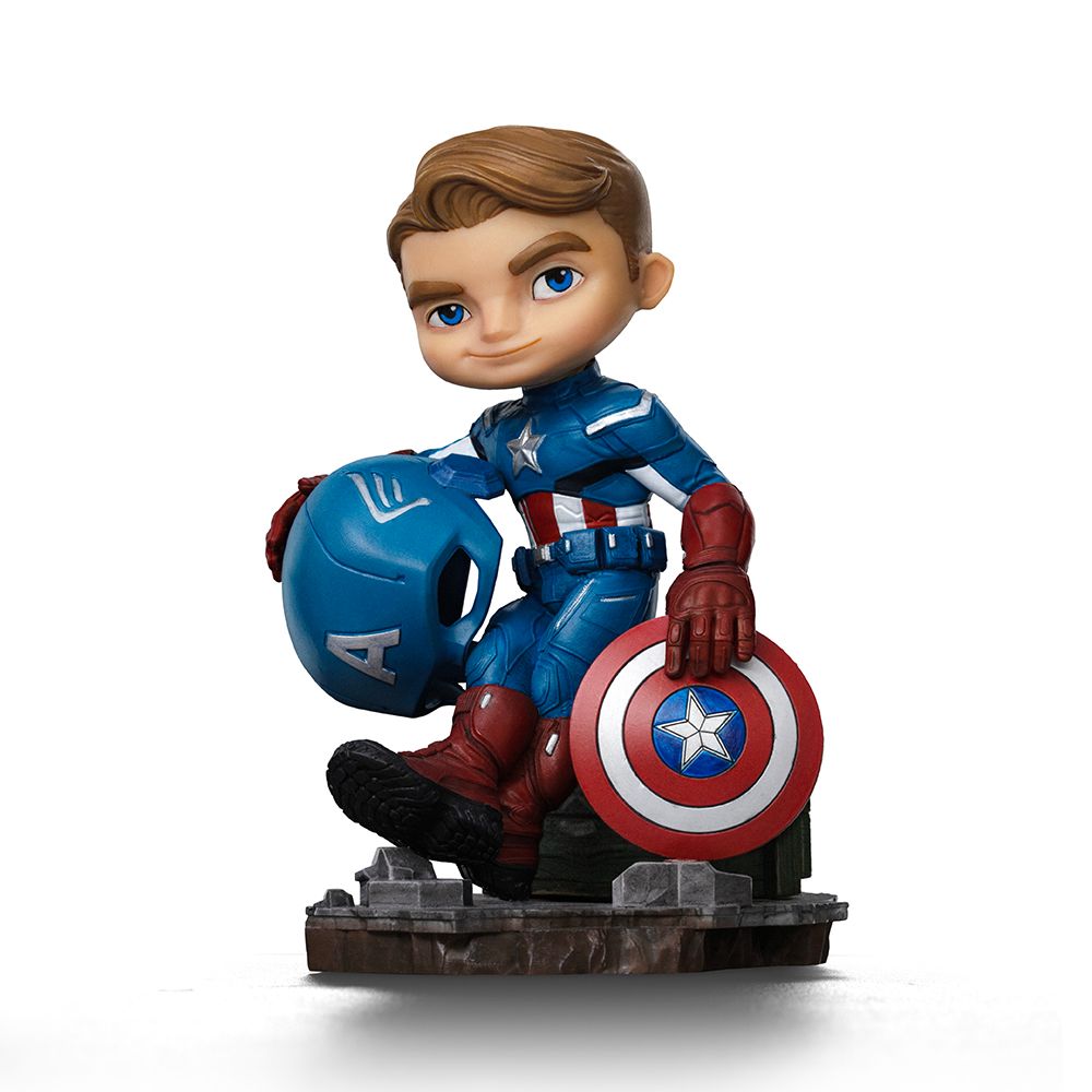 PRE-ORDER Iron Studios Captain America Mini Co.