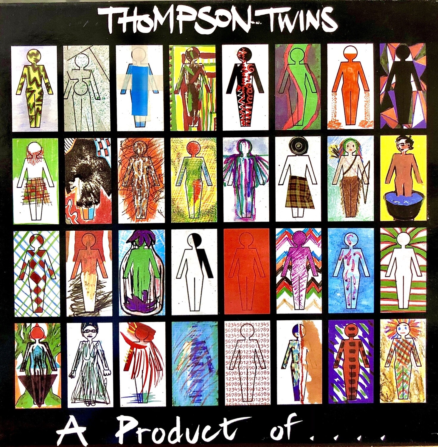 Thompson Twins A Product Of 1981 SIGNED 12 Vinyl