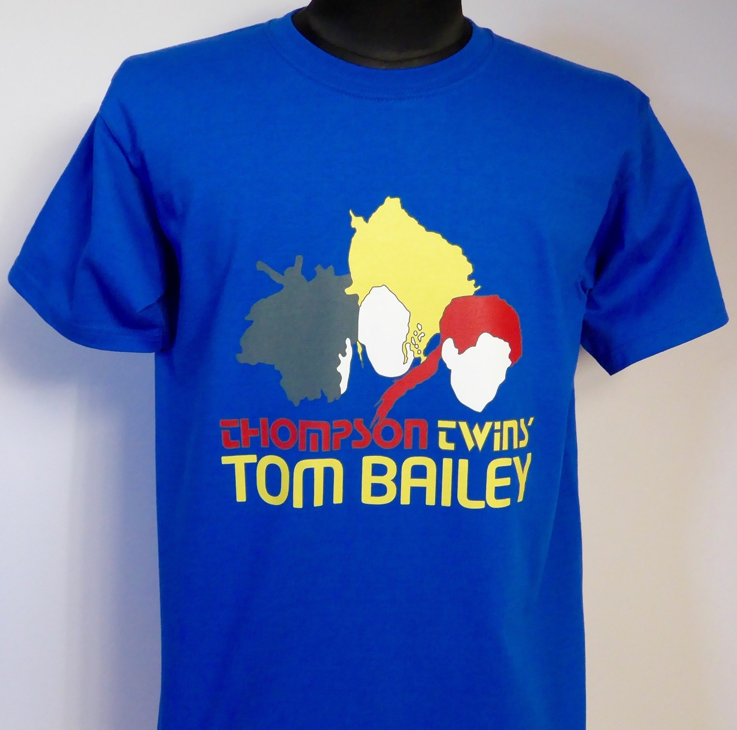 Blue Thompson Twins' Tom Bailey T-Shirt