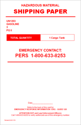 3. Reusable Shipping Papers