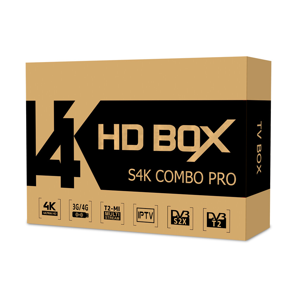 Купить HD BOX S4K Combo Pro