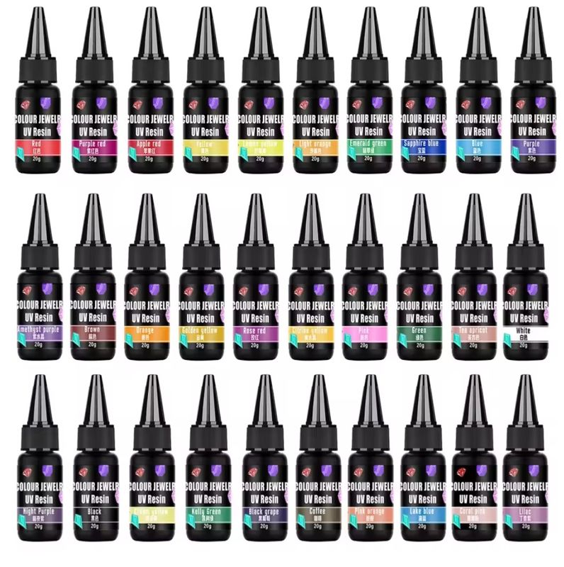 Värillinen UV hartsi