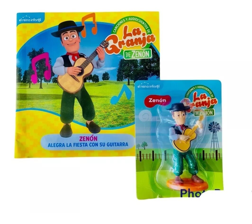 LA GRANJA DE ZENON LIBRO + FIGURA ZENON