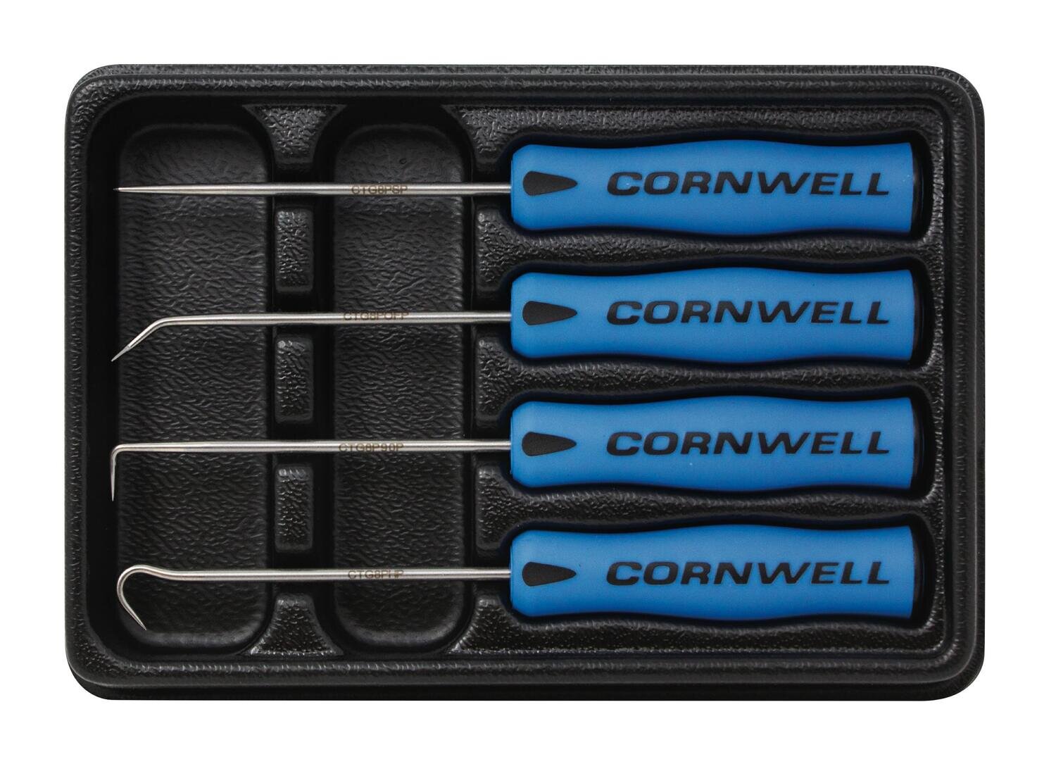 CTG84PPS - 4 Piece Precision Hook & Pick Set, Blue