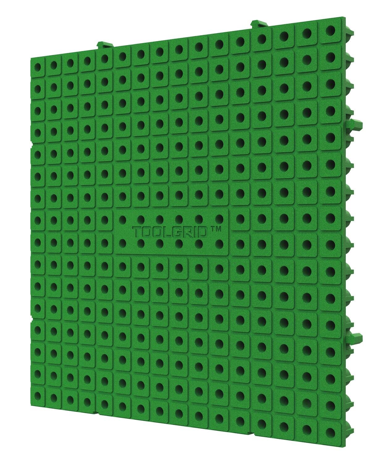 MTS52021 - Toolgrid™ 6" x 6" Modular Board, Green (16-Piece)