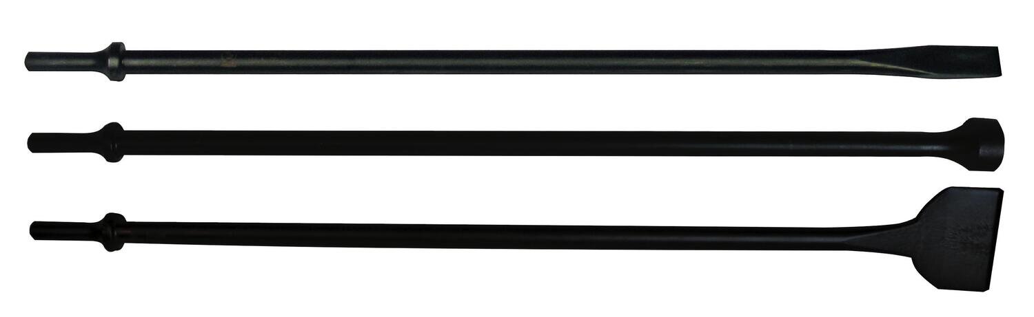 OF7327 - 3 Piece Assorted Long Reach Air Hammer Bit Set