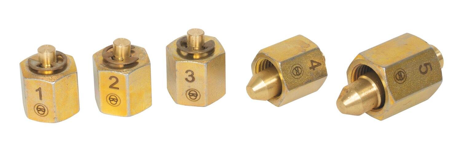 LS10810 - 5 Piece Injector Rail Fuel Line Cap Set