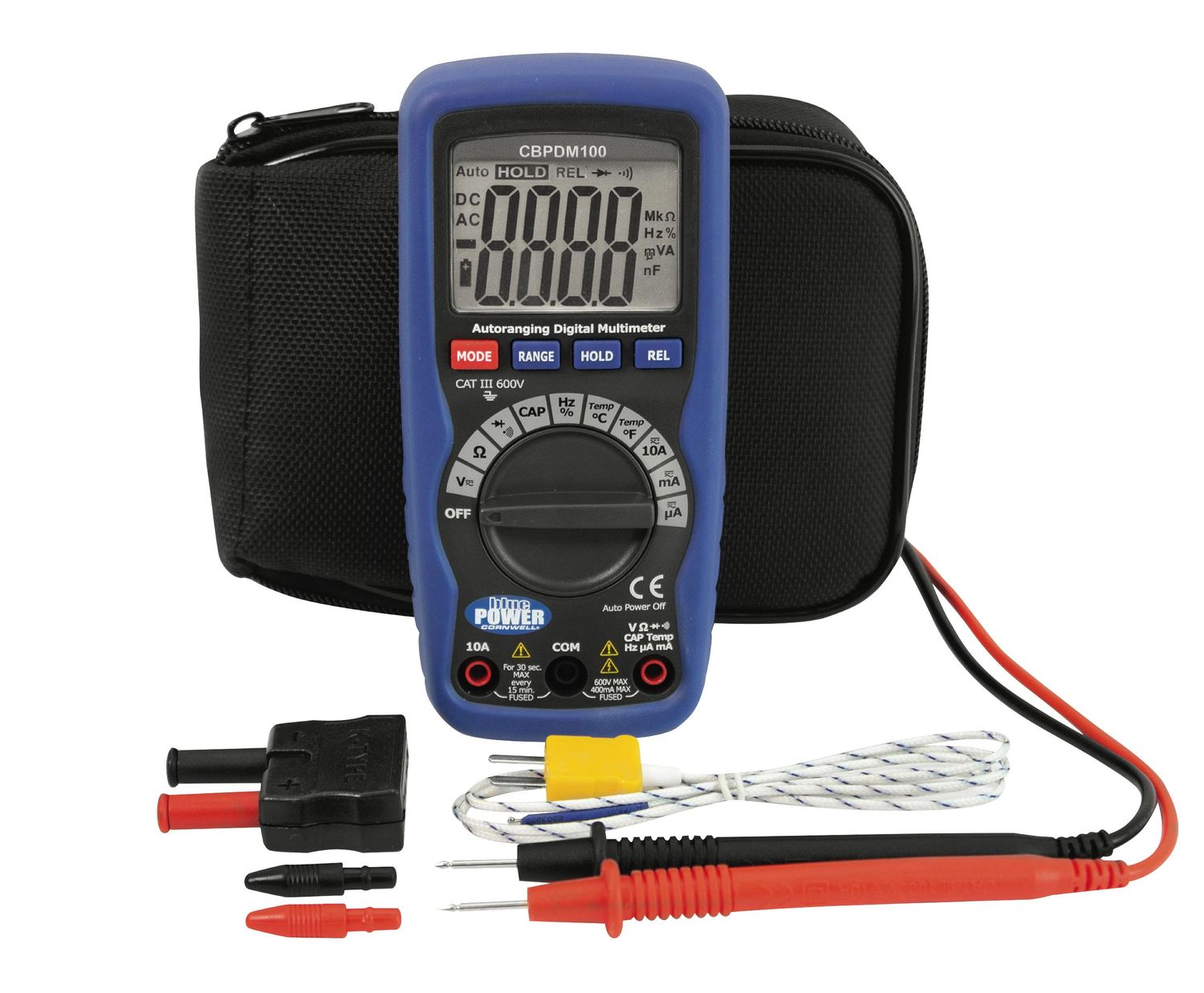 CBPDM100 - True RMS Digital Multimeter Kit with Rapid AutoRange