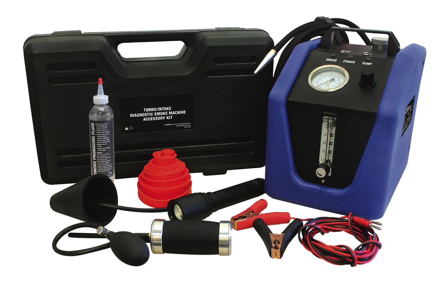MCLCTURBO - Turbo Diagnostic Smoke Machine w/Built-In Compressor