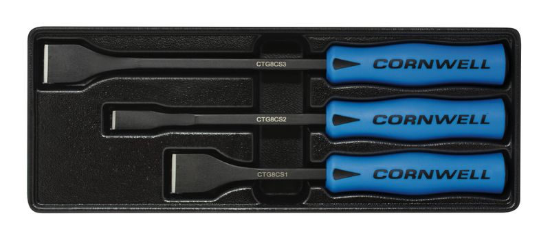 CTG83CSS - 3 Piece Carbon Scraper Set