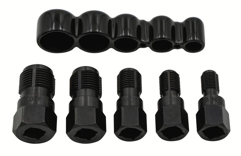 RB1030 - 5 Piece Spark Plug & Sensor Thread Chaser Set