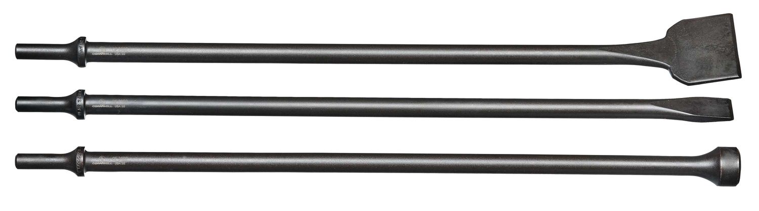 OF7327 - 3 Piece Assorted Long Reach Air Hammer Bit Set
