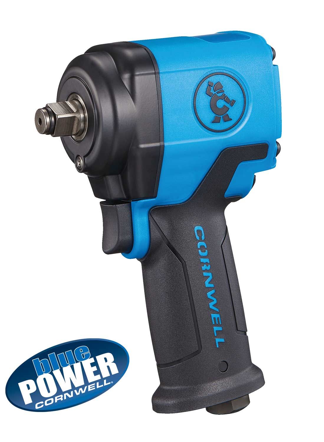 CAT5312 - 1/2” Cornwell® bluePOWER® Stubby Impact Wrench