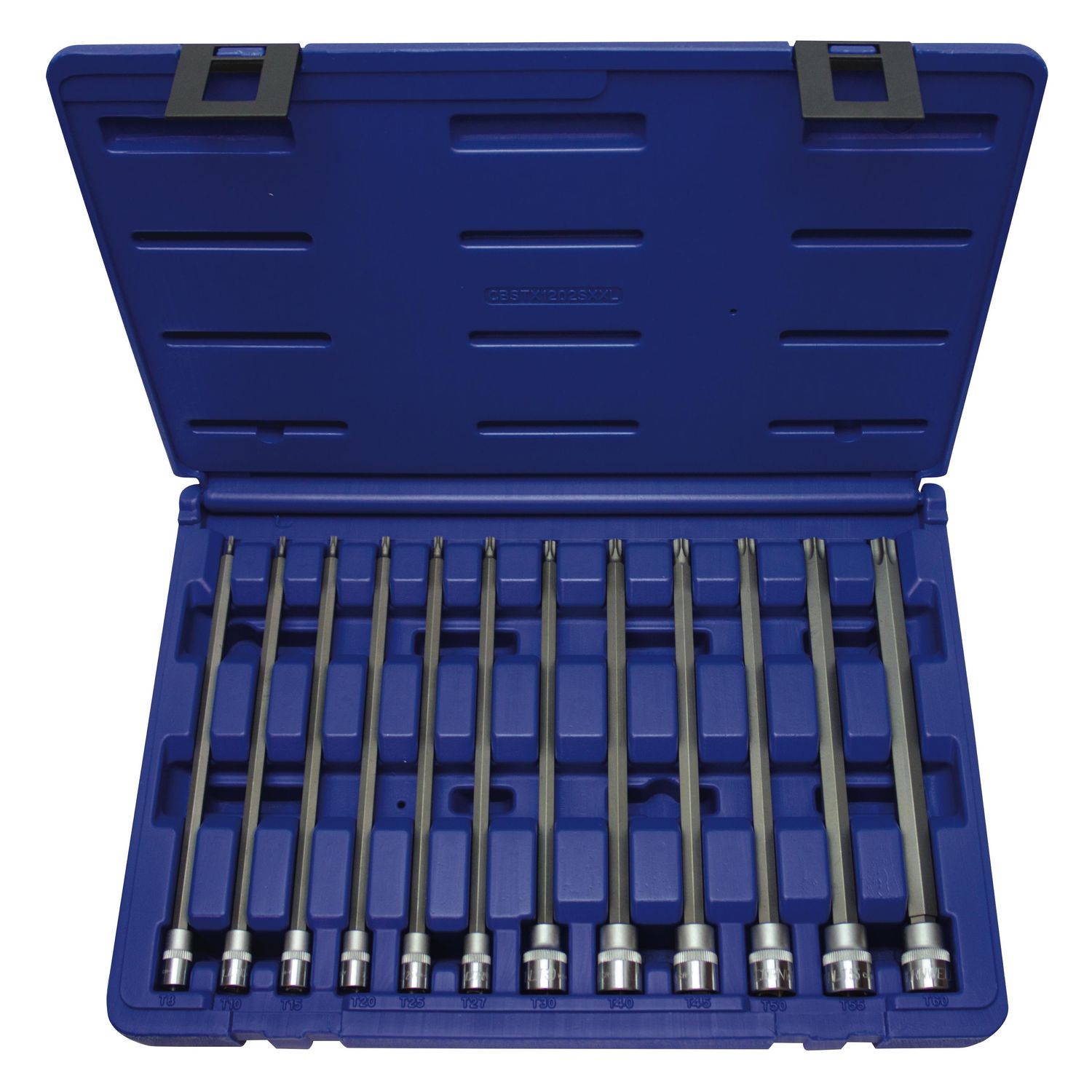 CBSTX1202SXXL - 12 Piece 1/4” & 3/8” Drive Extra Long Star Bit Socket Set