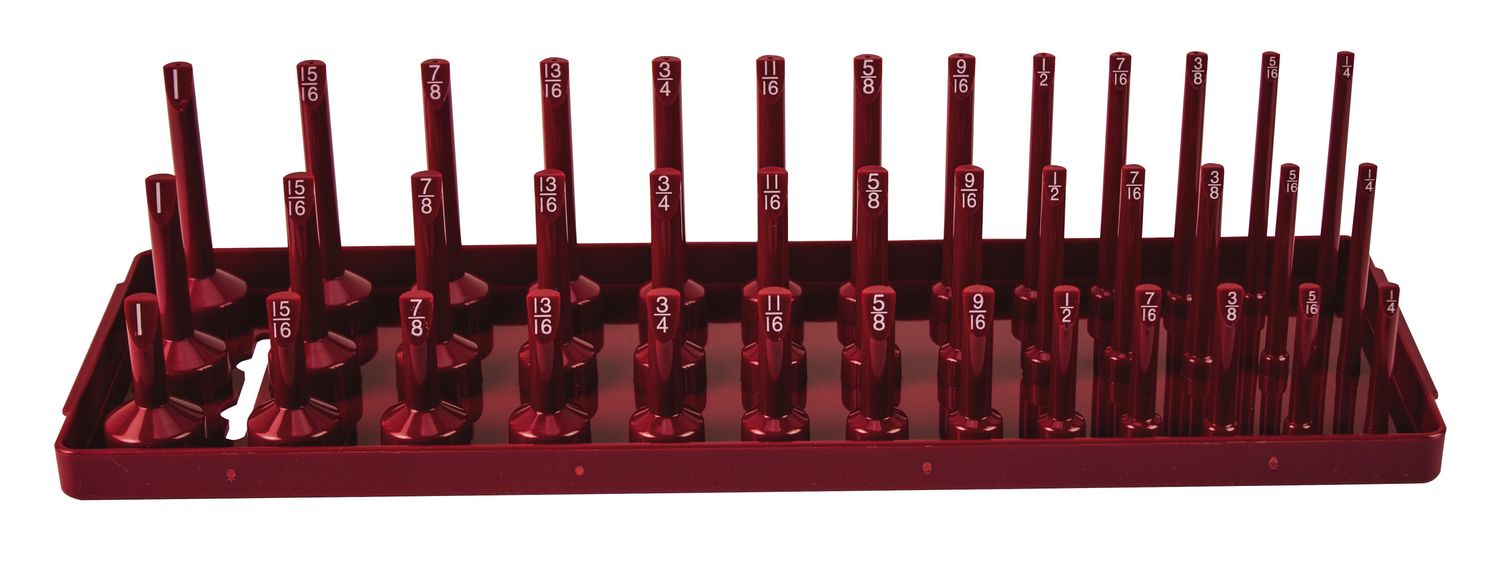 HA38013 - 3/8" Drive SAE Three Row Socket Tray
