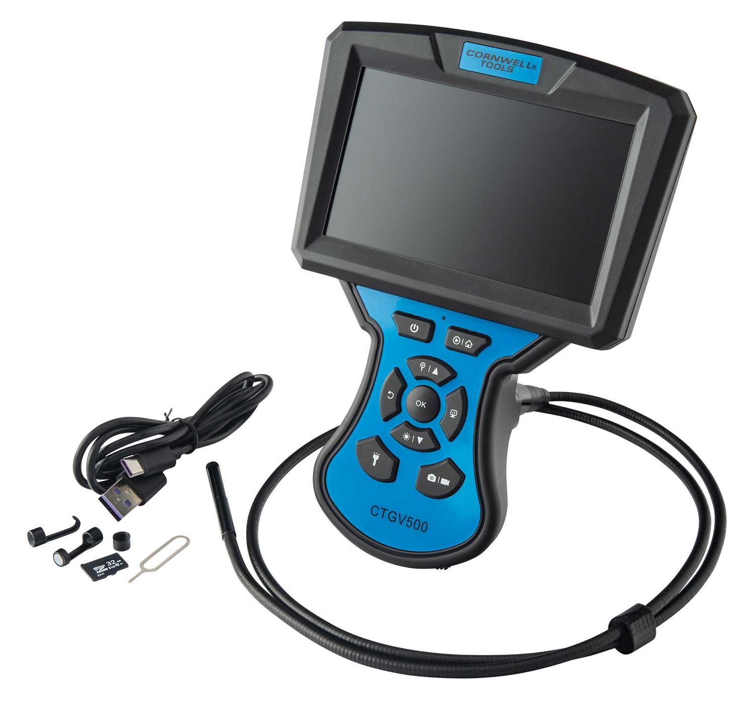 CTGV500 - High-Definition Borescope with 5.5mm Dual Camera
