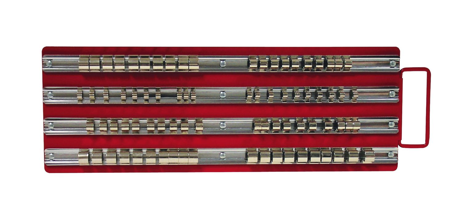 CTG444R - Multi-Drive Socket Rack Tray- Red