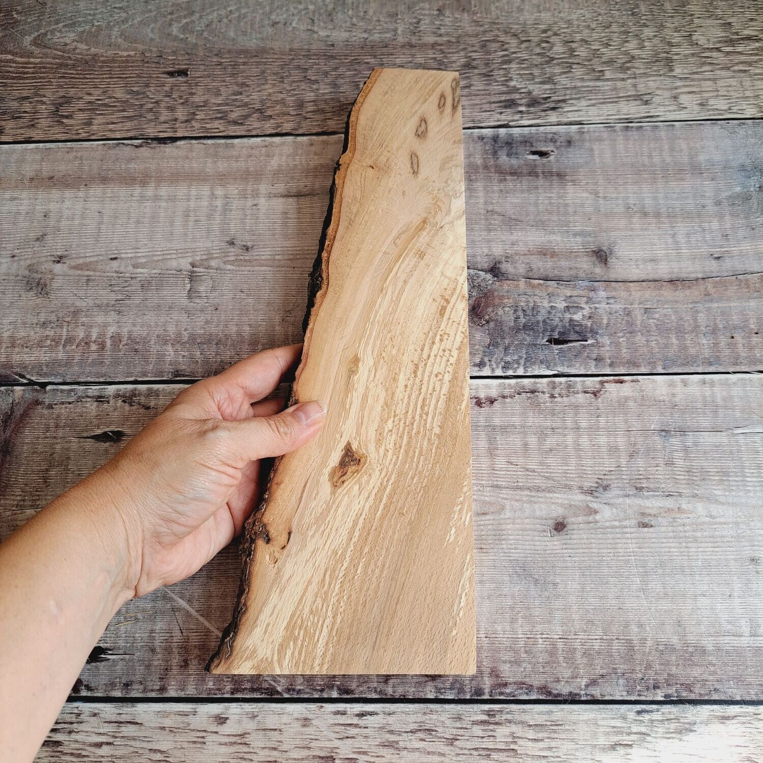 30cm rustic wood blank