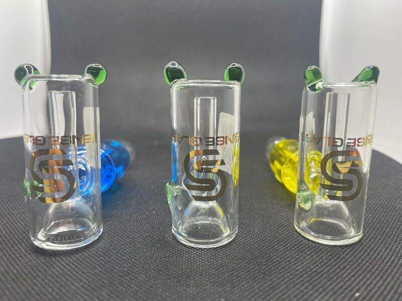 SGB SENSE GLASS BUBBLER 5" W/GLICERYN