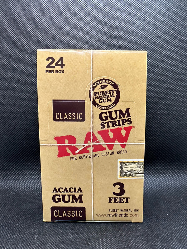 RAW GUM STRIPS 3 FEET ACACIA GUM 24 ROLLS PER BOX