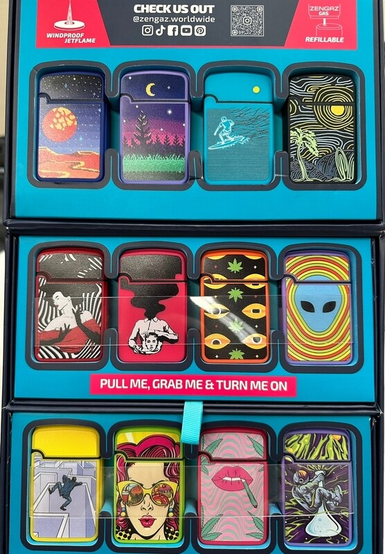 ZENGAZ LIGHTER CUBE 48/DISPLAY