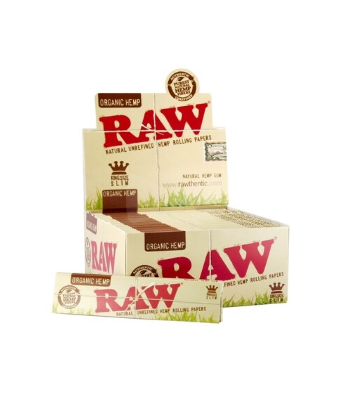 RAW ORGANIC HEMP KING SIZE SLIM RAW ORGANIC HEMP KING SIZE SLIM