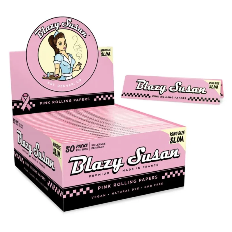 BLAZY SUSAN KING SIZE SLIM 50 PACKS/BOX 50 LEAVES/PACK