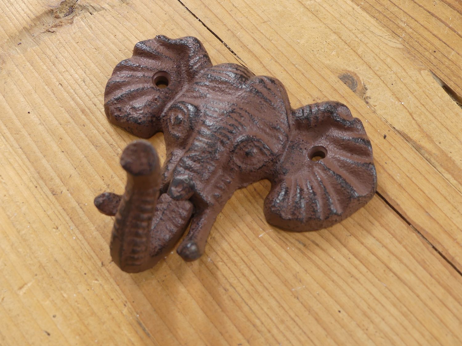 Cast Iron Elephant Hook | Midwest Craft House – Midwest Craft House ...