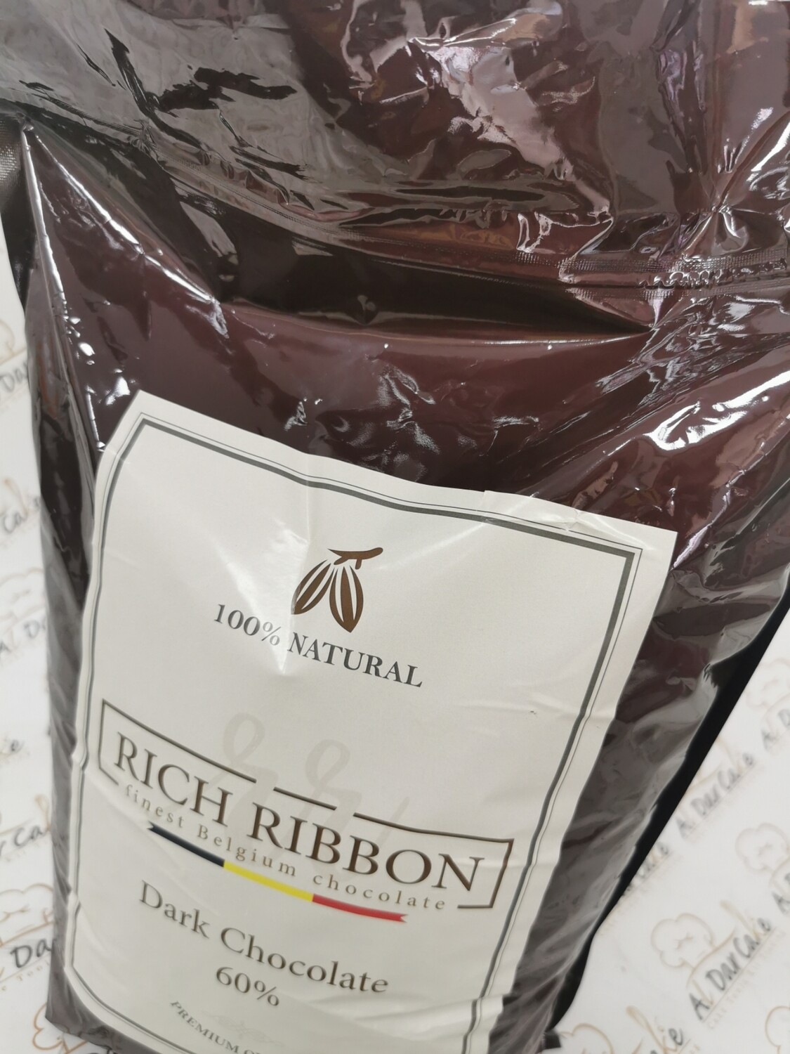 Rich ribbon dark chocolate 55% 5kg