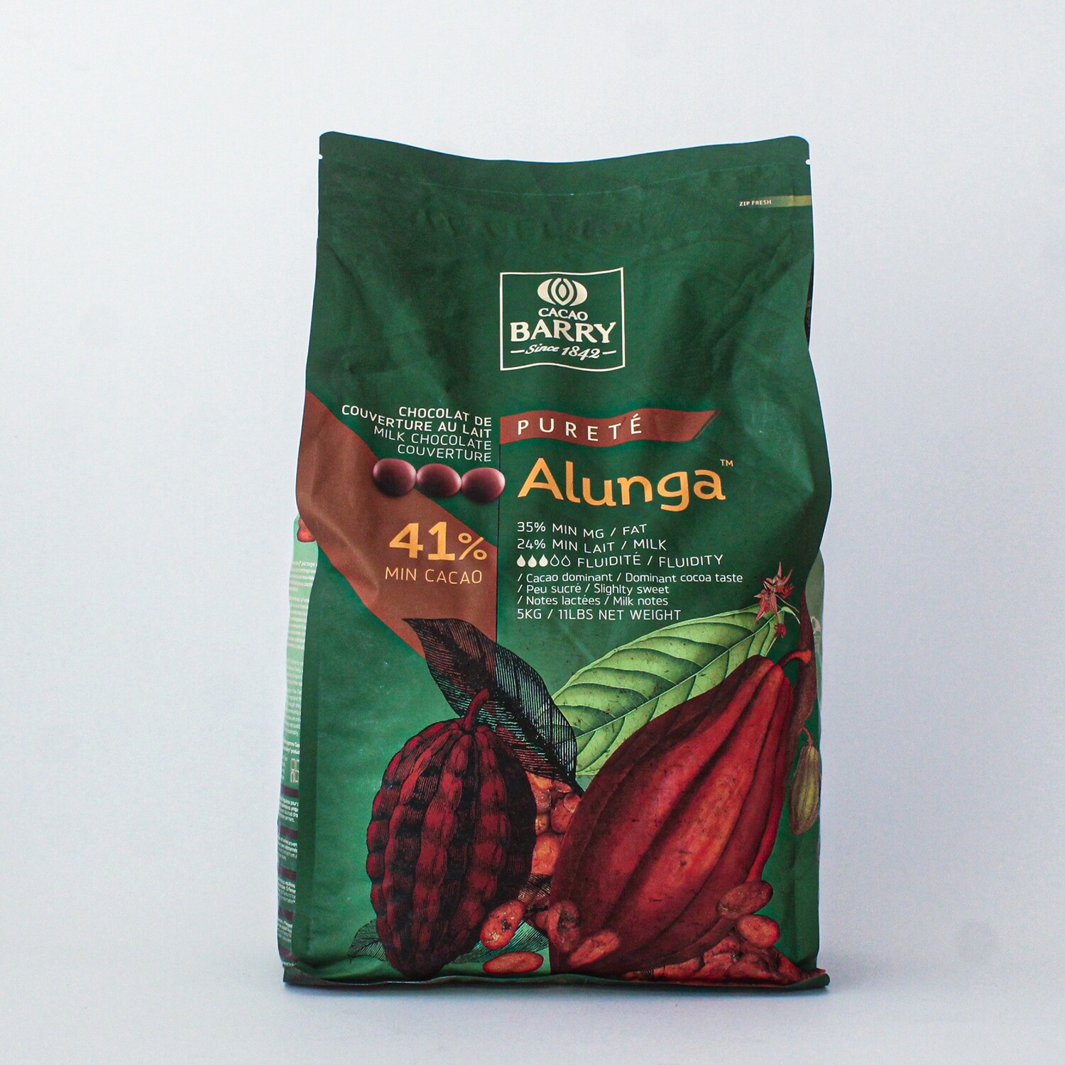 Barry alunga milk chocolate