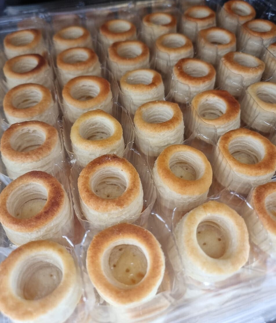 Puff Pastry Ready-to-fill Round (48pcs)