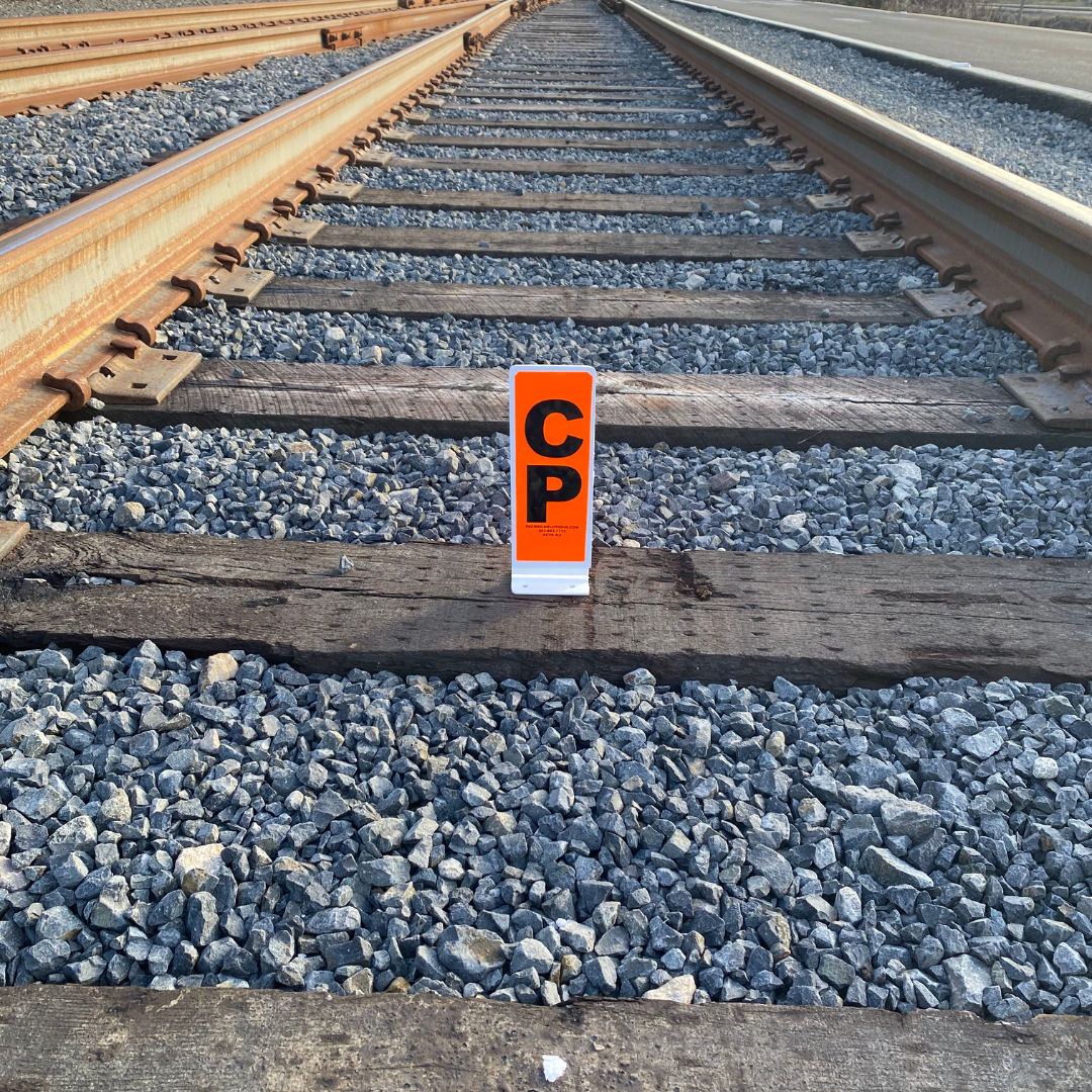 Railroad Clearance Point Marker - IMPACT RESISTANT/TRIP SAFE ...