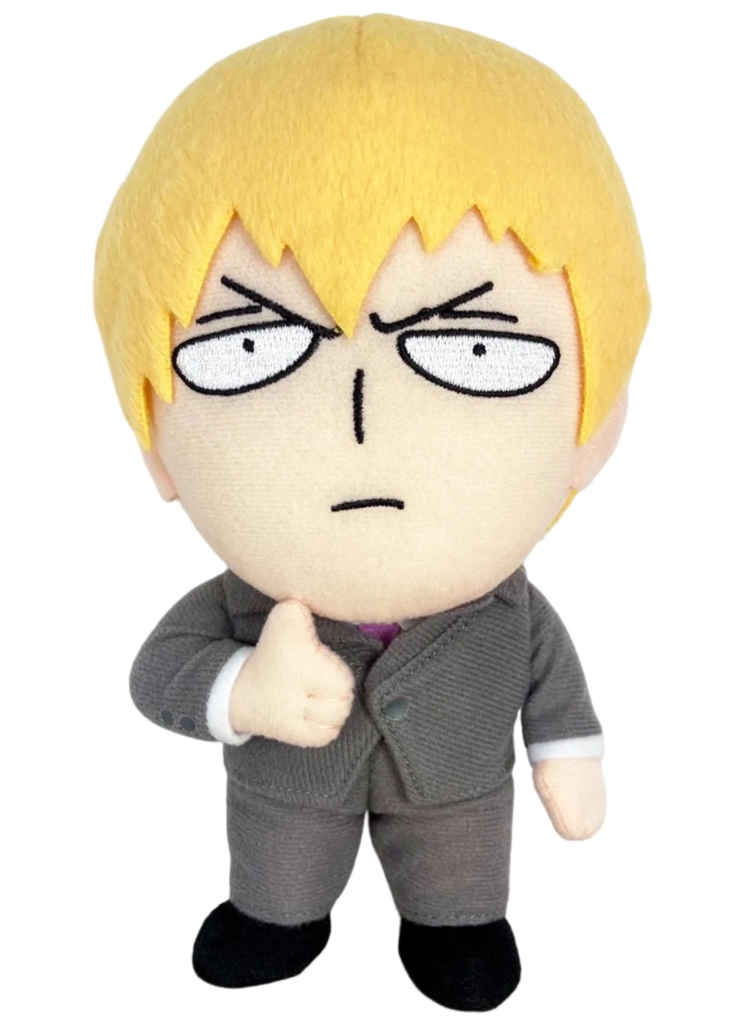 Mob Psycho 100 | Arataka Reigen | 8" Plush - Home - The Starlite Dungeon