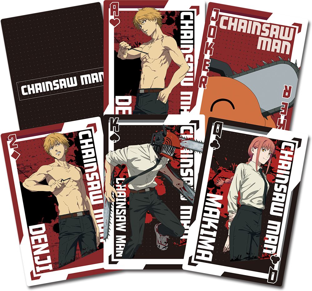 Chainsaw Man | Main Characters | Playing Cards - Home - The Starlite ...