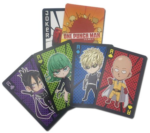One Punch Man | Main Characters - Chibi | Playing Cards - Home - The ...