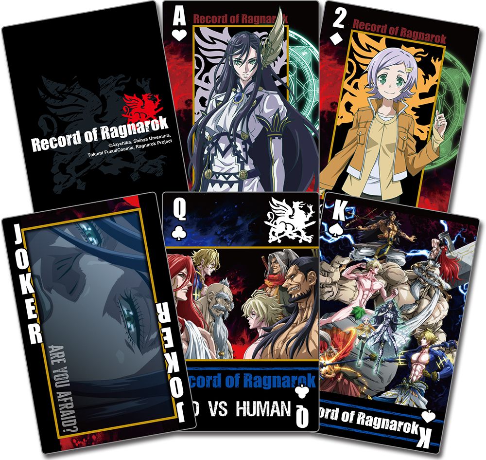 Record Of Ragnarok | Character Group | Playing Cards - Starlight ...