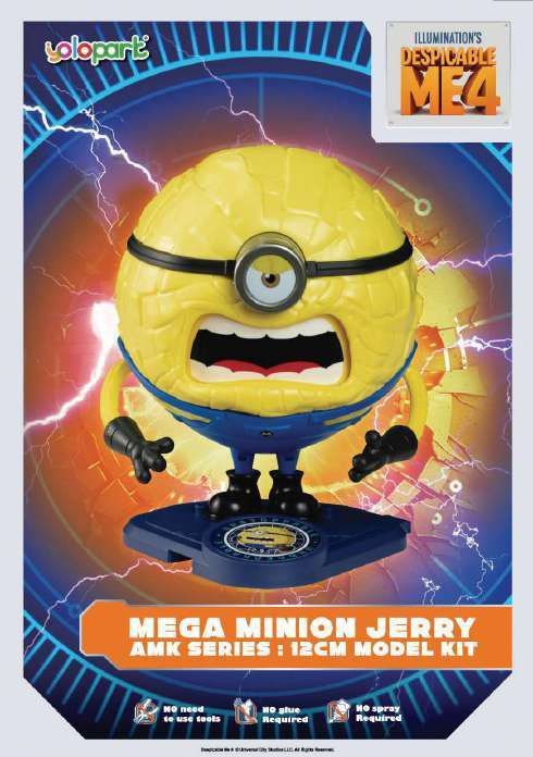 Store – Despicable me 4 amk superjerry model kit – Mega Minion Jerry ...