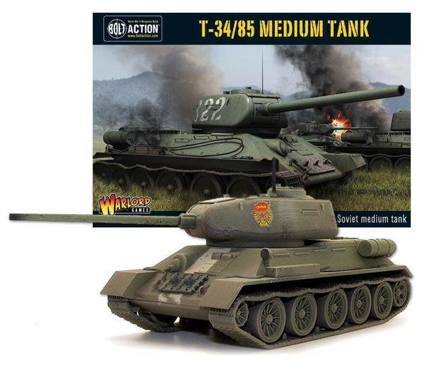 Store – T-34/85 Medium Tank – Soviet – Bolt Action