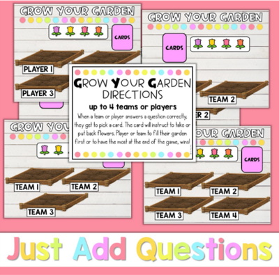 Spring April May Interactive Digital Games ANY subject Google Slides ...