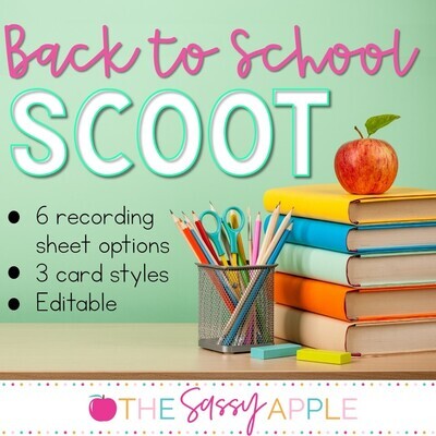 Back to School Scoot: A Getting to Know You Activity Back to School ...