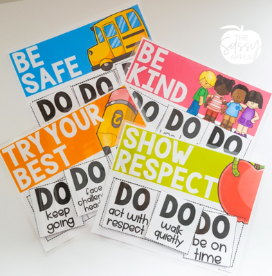 Back to School: Lesson Plans and Activities for Teaching Rules and ...